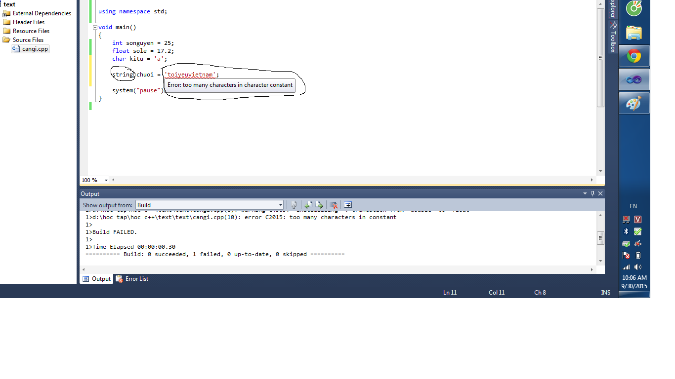 Về vấn đề ko khai báo được biến. Xin cách khắc phục - programming - Dạy ...