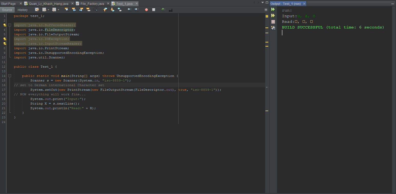 Cách nhập tiếng Việt từ Console? - programming - Dạy Nhau Học