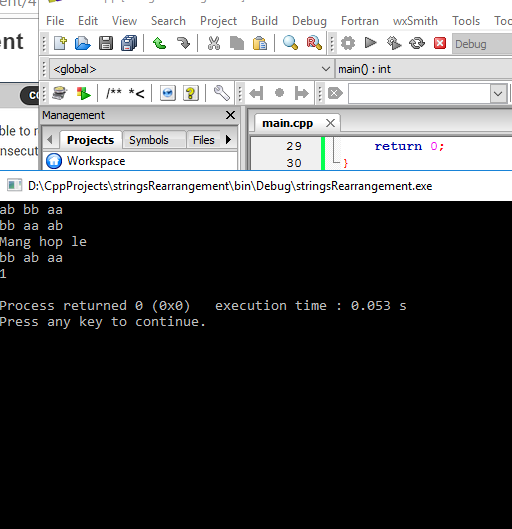 CodeFights | StringRearrangement - programming - Dạy Nhau Học