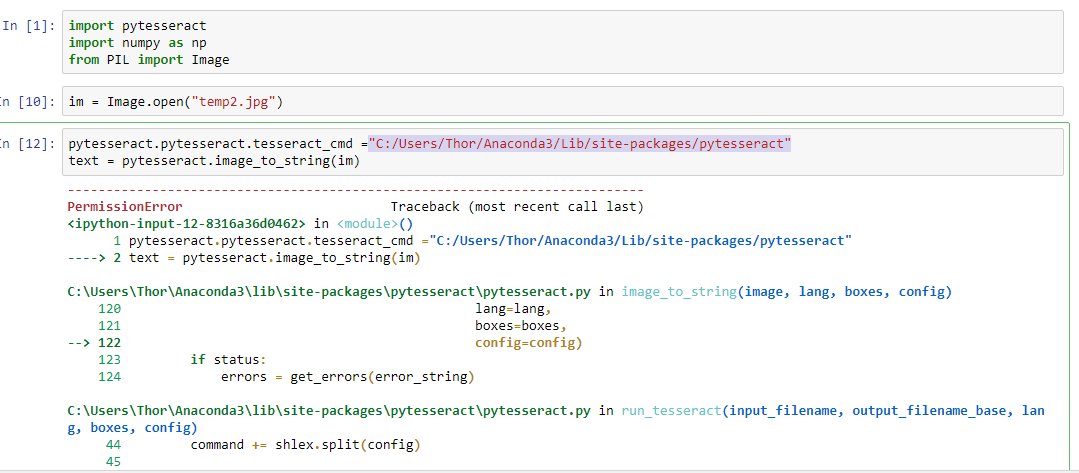 Bị lỗi PermissionError: [WinError 5] Access is denied khi sử dụng ...