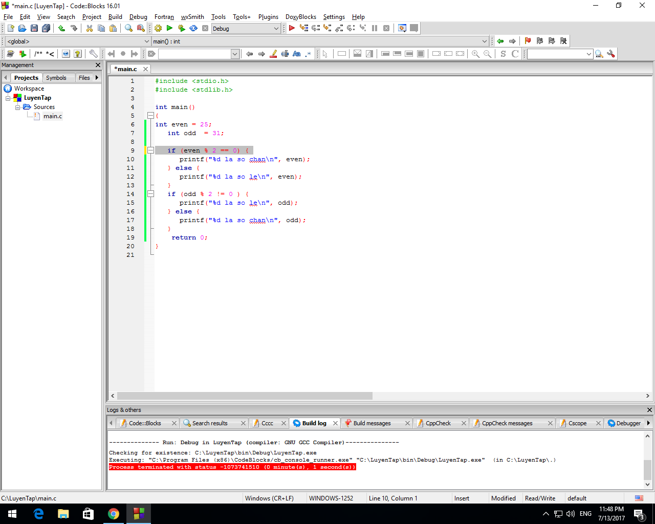 Hỏi về dấu % trong C - programming - Dạy Nhau Học