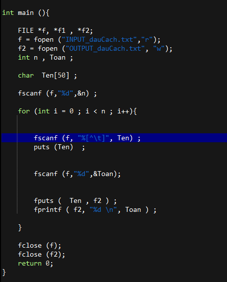 Hỏi về thay đổi định dạng đọc của fscanf (); trong c - programming ...