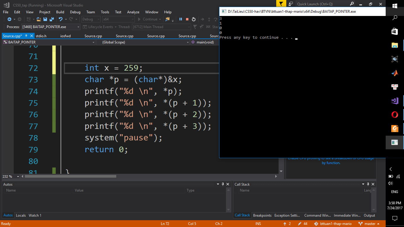 Giải Thích Code Con Trỏ Trong C Programming Dạy Nhau Học