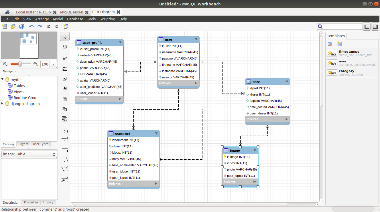 Xin giúp đỡ về tạo database - programming - Dạy Nhau Học